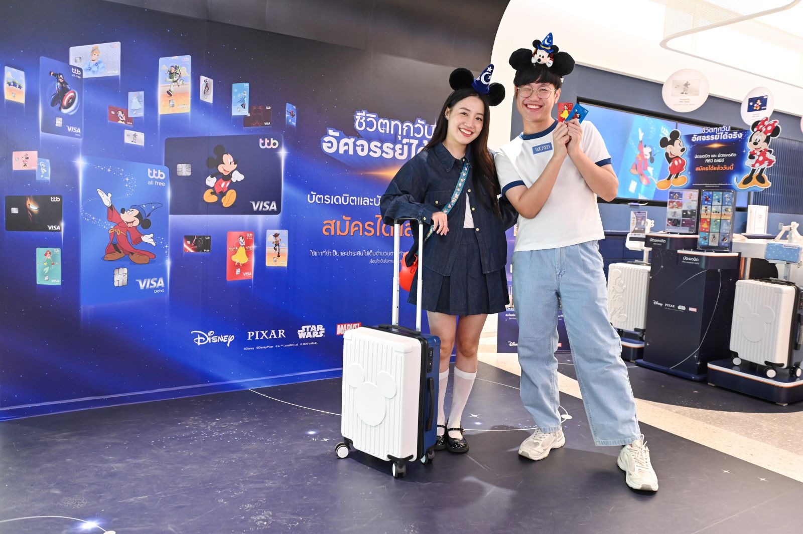 บัตรเดบิต ttb all free Disney 2 ลายคอลฮิต สมัครวันนี้ รับบัตรที่สาขาทันที! | The Better News